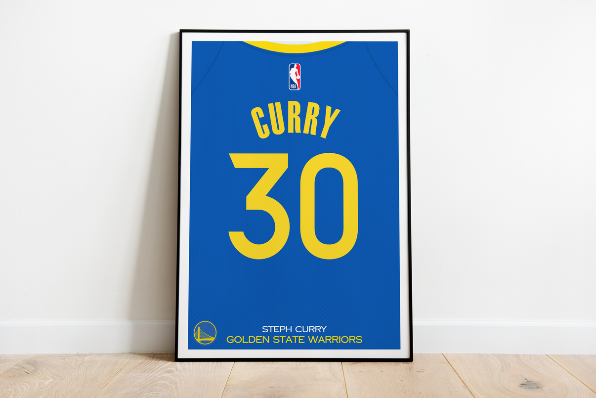 Steph Curry poster | Golden State Warriors – Inkwell Poster Company